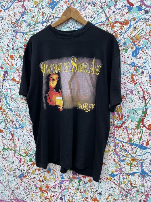 Vintage Vintage queens of the Stone Age tour tshirt 2005 XL QOTSA | Grailed