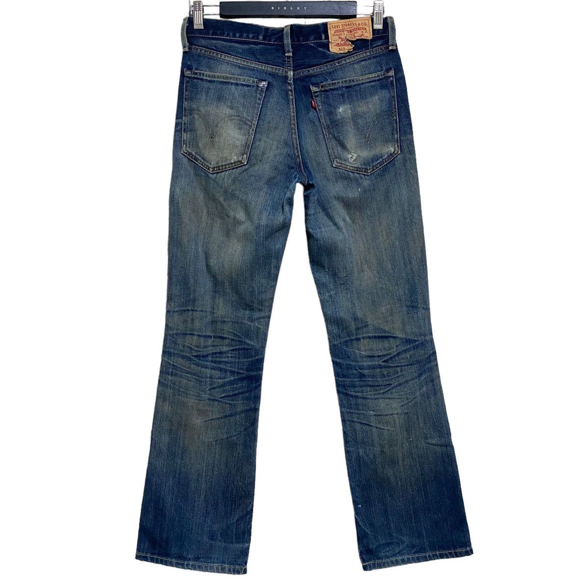 Vintage Vintage Levis 517 Rusty Denim Flare Jeans | Grailed