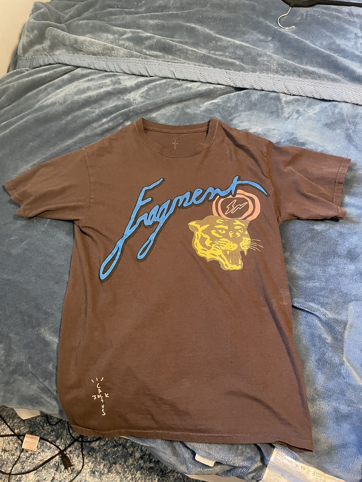 Travis Scott Travis Scott for Fragment Design Tee Size Medium | Grailed