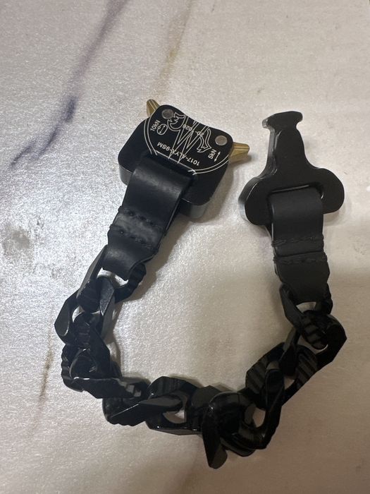 1017 ALYX 9SM Alyx studio Moncler Bracelet Black & White | Grailed