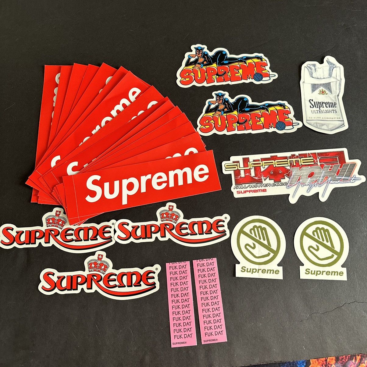 Supreme Supreme sticker pack | Grailed