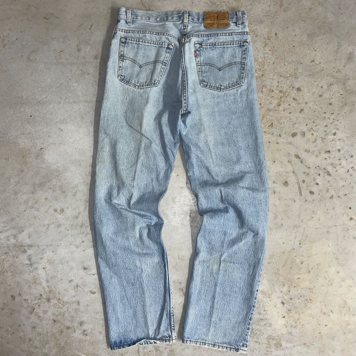 Vintage Crazy Vintage 90s Levi’s 501 Baggy Jeans Faded Distressed | Grailed
