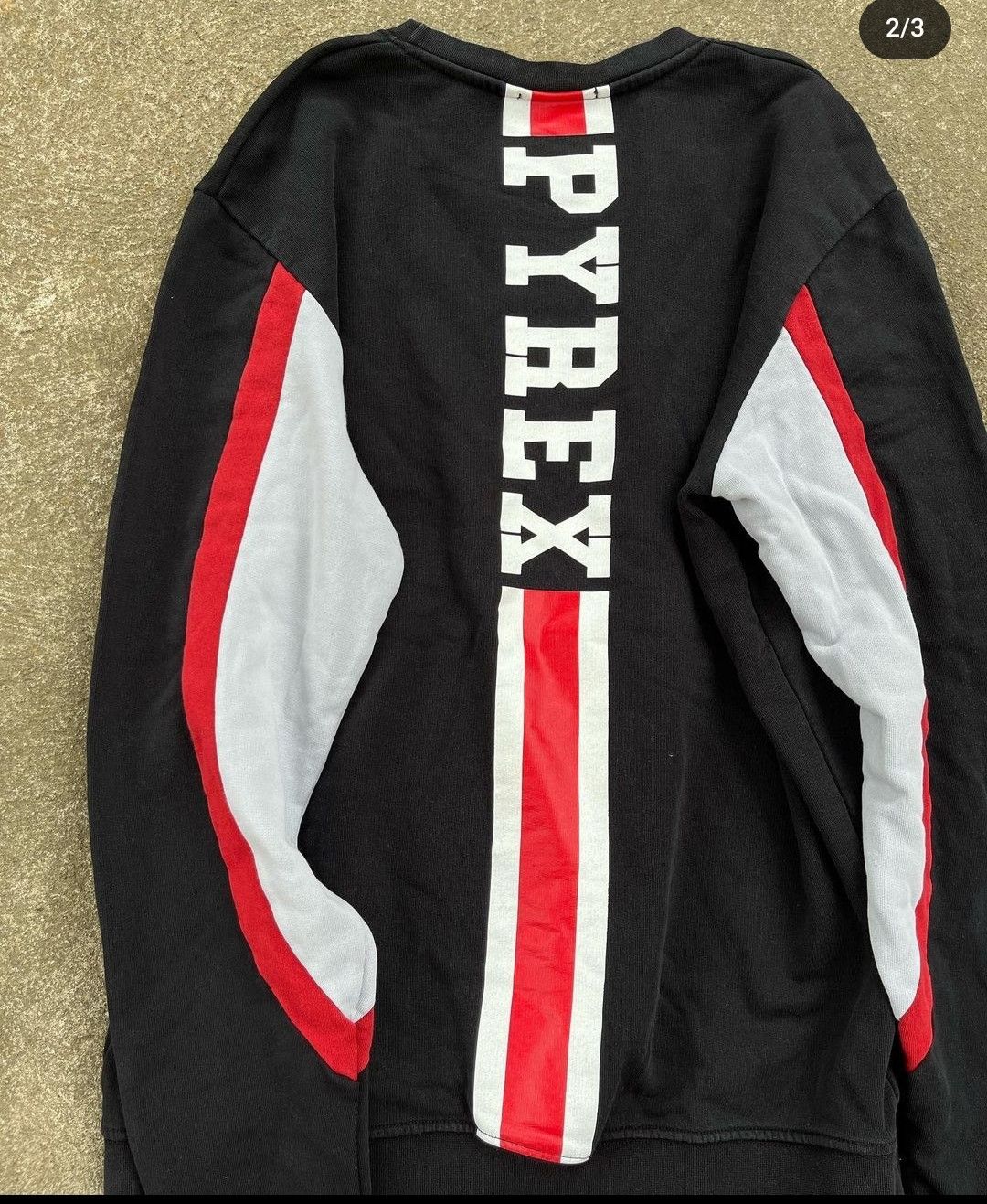 Pyrex Vision archive pyrex Virgil ABLOH made in Italy logo sweatshirt ...