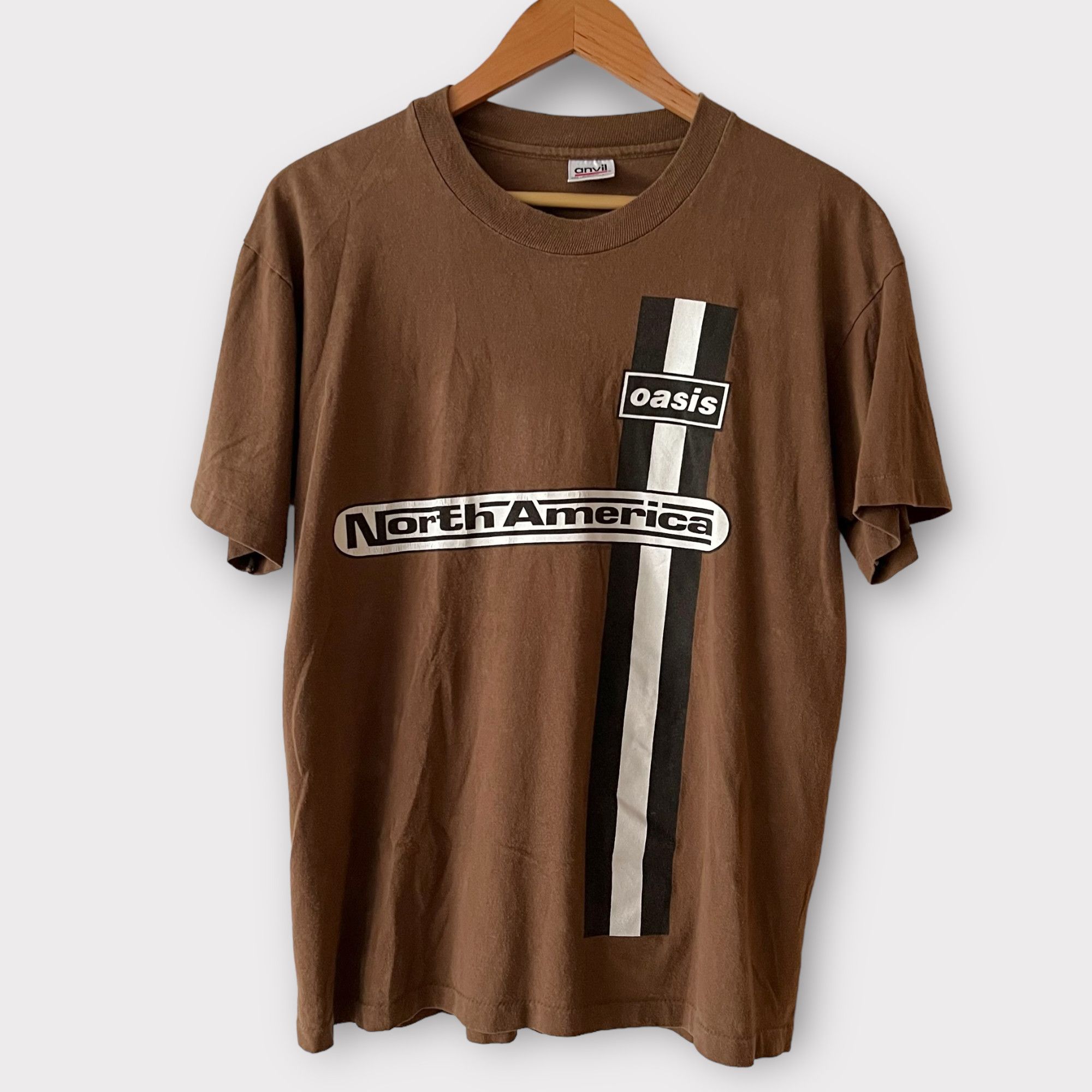 Vintage 1995 Oasis Tour Vintage Band Tee Shirt 90s 1990s | Grailed