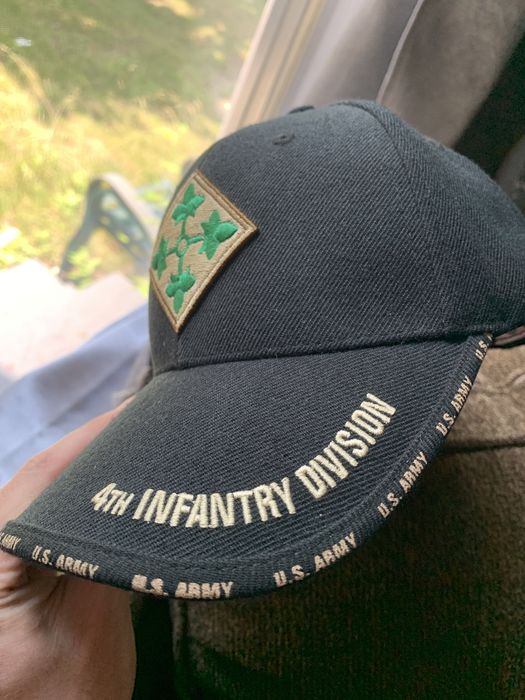 Military 4th infantry division army hat | Grailed