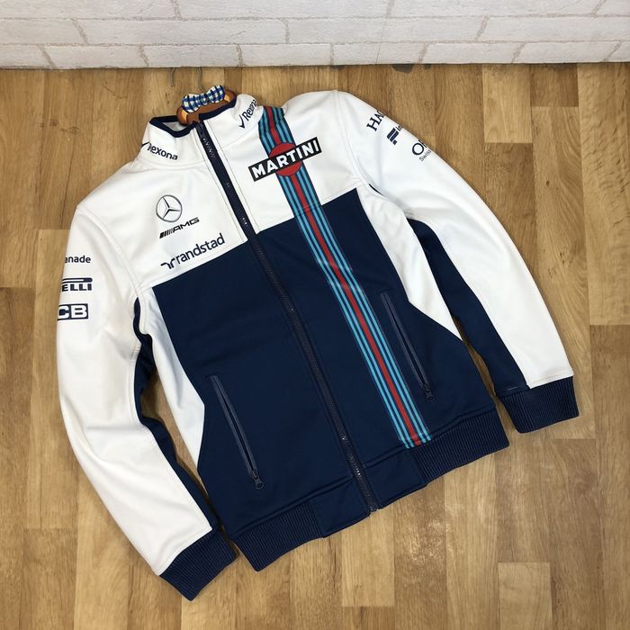 Mercedes Benz Racing Jacket Mercedes Benz Martini AMG Formula 1 Michael ...