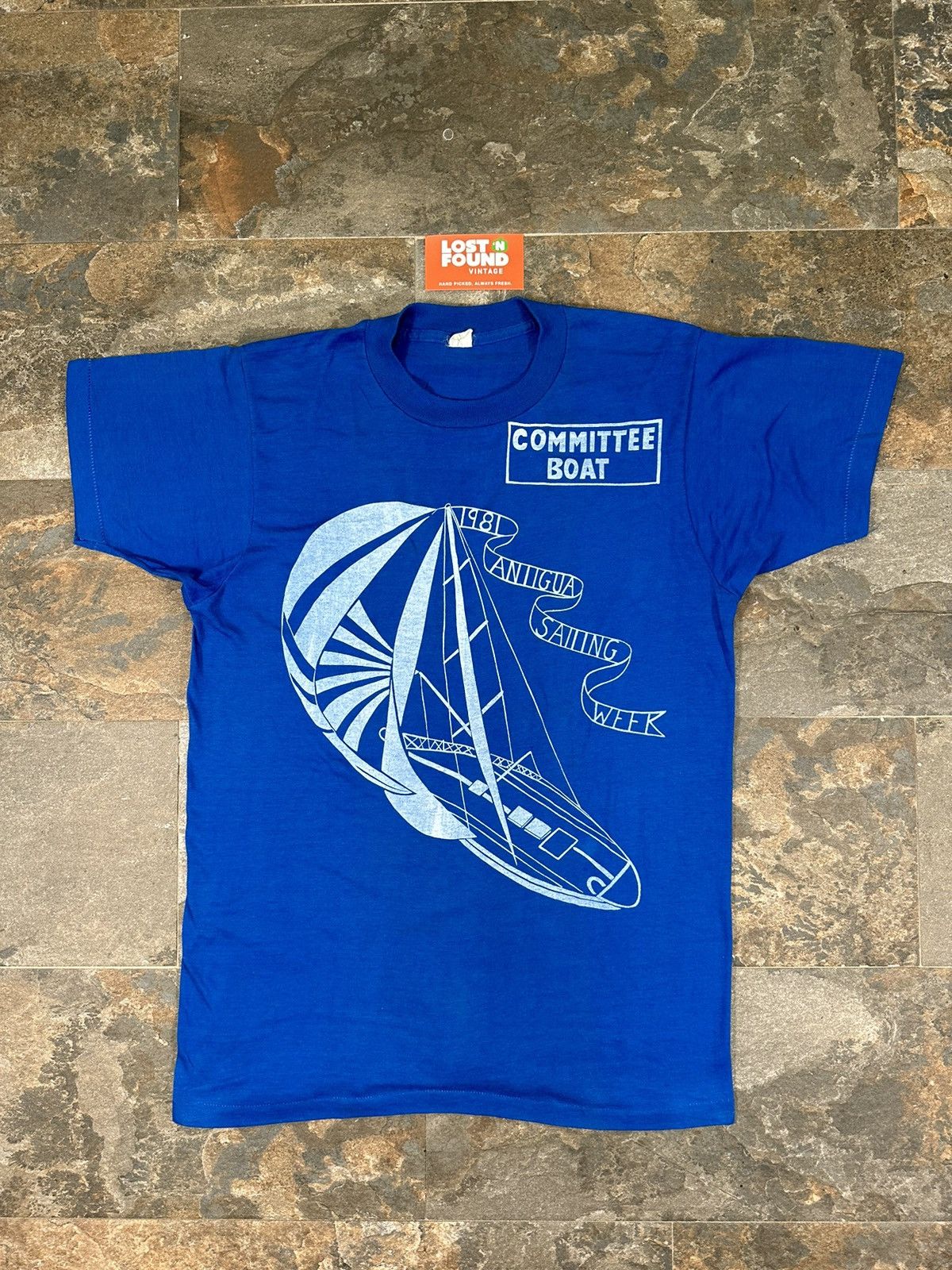 Made In Usa × Vintage 1981 Vintage Committee Boat Antigua Sailing Week ...