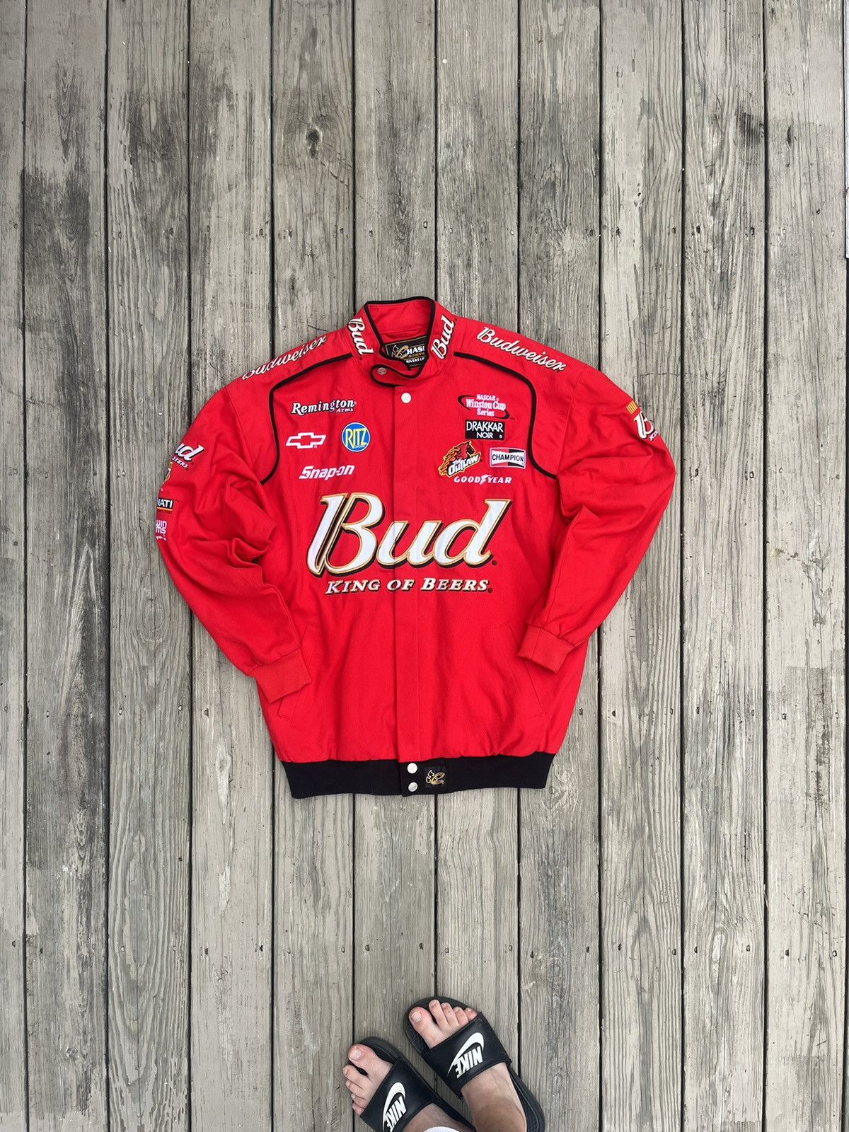 Vintage Vintage 90s Nascar Dale Earnhardt Jr Racing Jacket 🔥🔥🔥 | Grailed