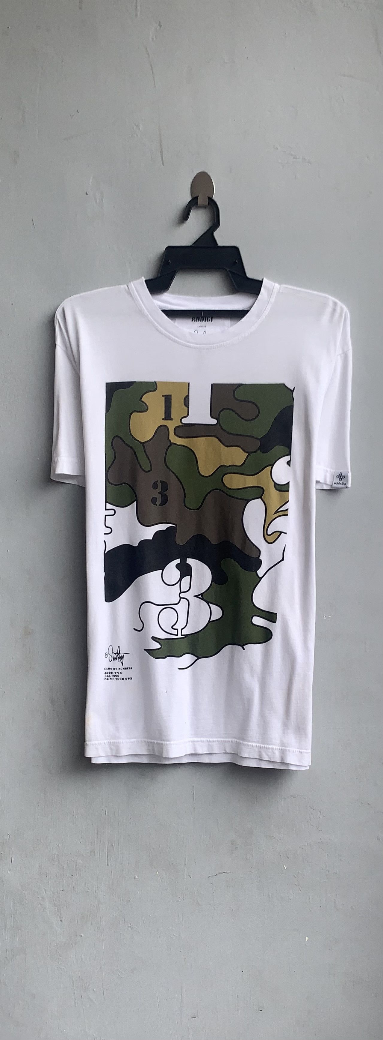 Addict Addict Collab Number Shirt | Grailed