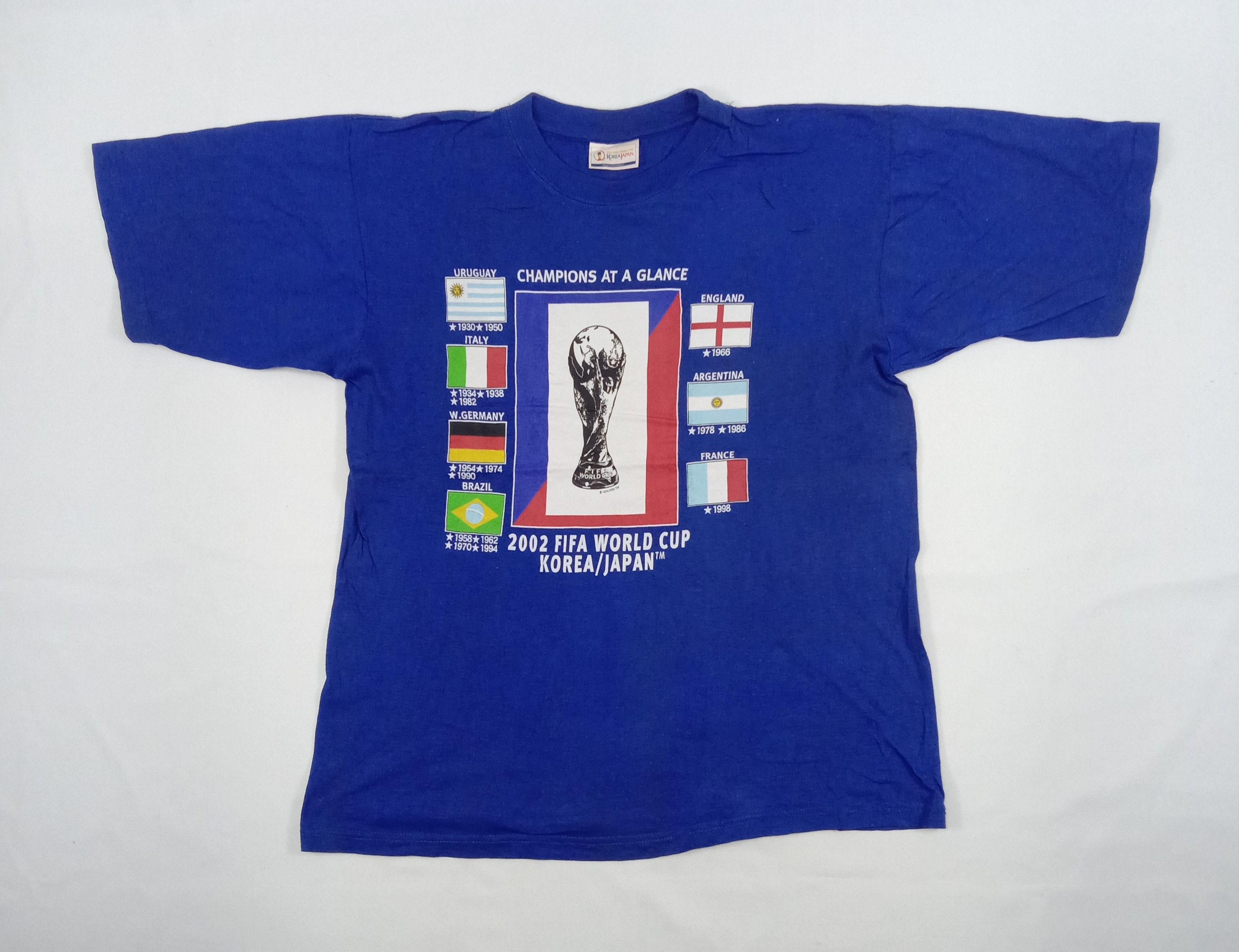 Fifa World Cup × Streetwear × Vintage Vintage 2002 Fifa World Cup Korea Japan T Shirt | Grailed