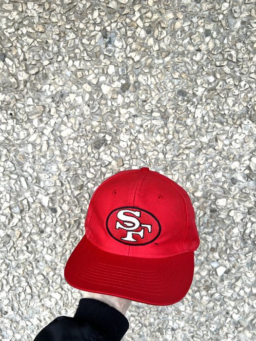 Vintage San Francisco 49ers Campri Script Logo Snapback Hat 90s NFL ...