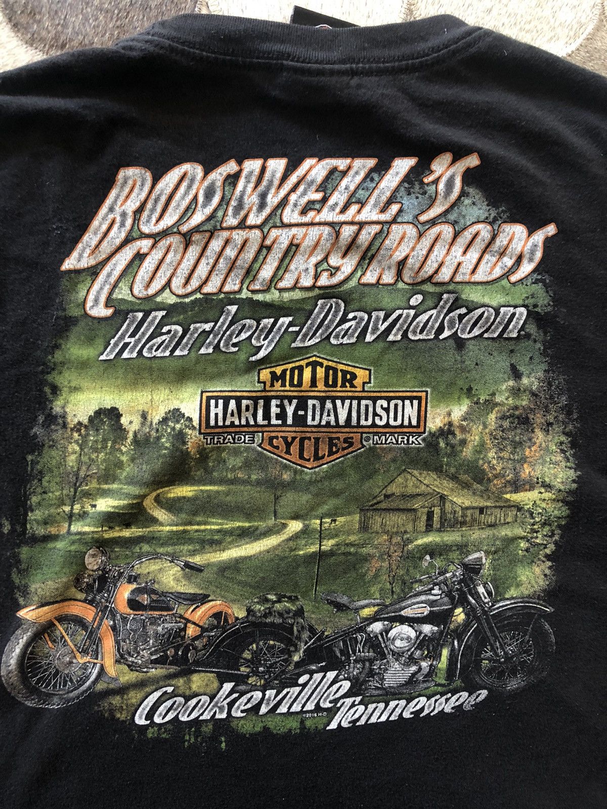 Harley Davidson × Streetwear × Vintage Vintage Harley davidson graphic ...