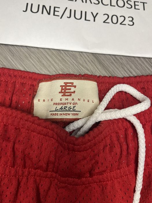 Eric Emanuel Eric Emanuel Basic Shorts Red | Grailed