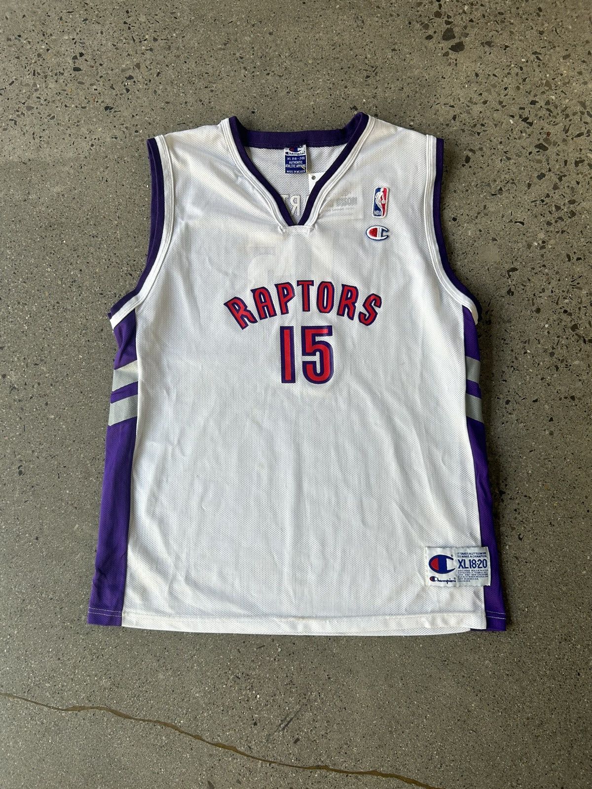 Vintage Toronto Raptors vintage 90s Champion Vince Carter jersey | Grailed
