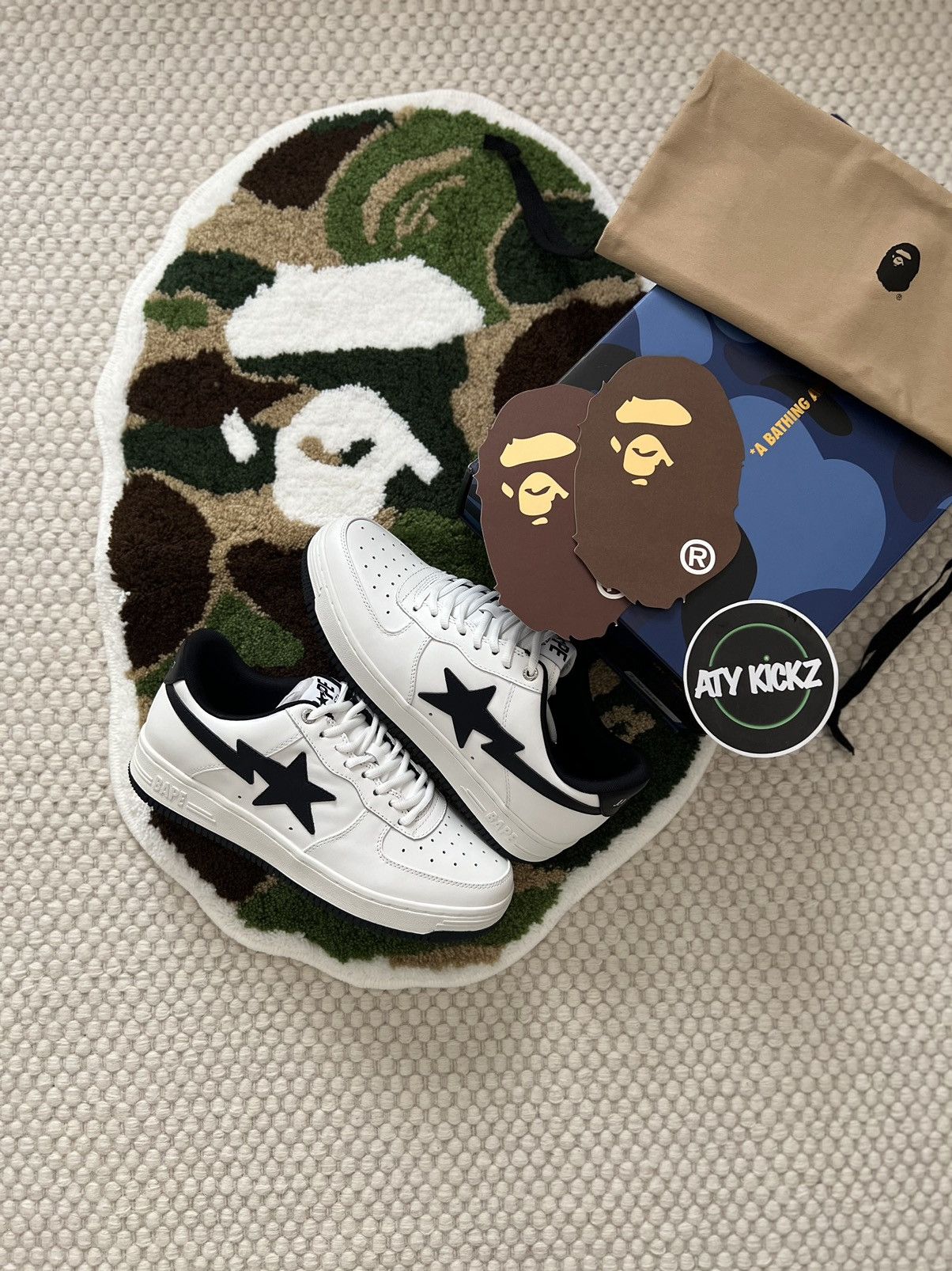 Bape × Jjjjound Bape x JJJJound Bape Sta | Grailed