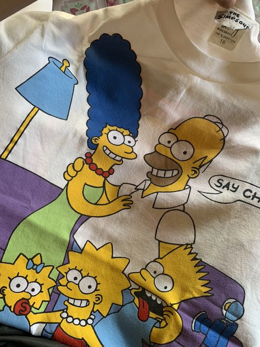 Vintage Vintage Simpsons Whole Say Cheese with Backhit | Grailed