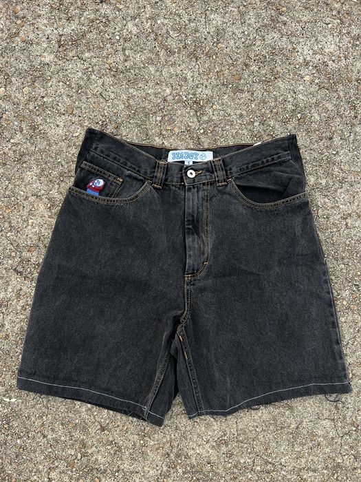 Polar Skate Co. Polar Big Boys Baggy Jorts Jeans Shorts - Small | Black ...