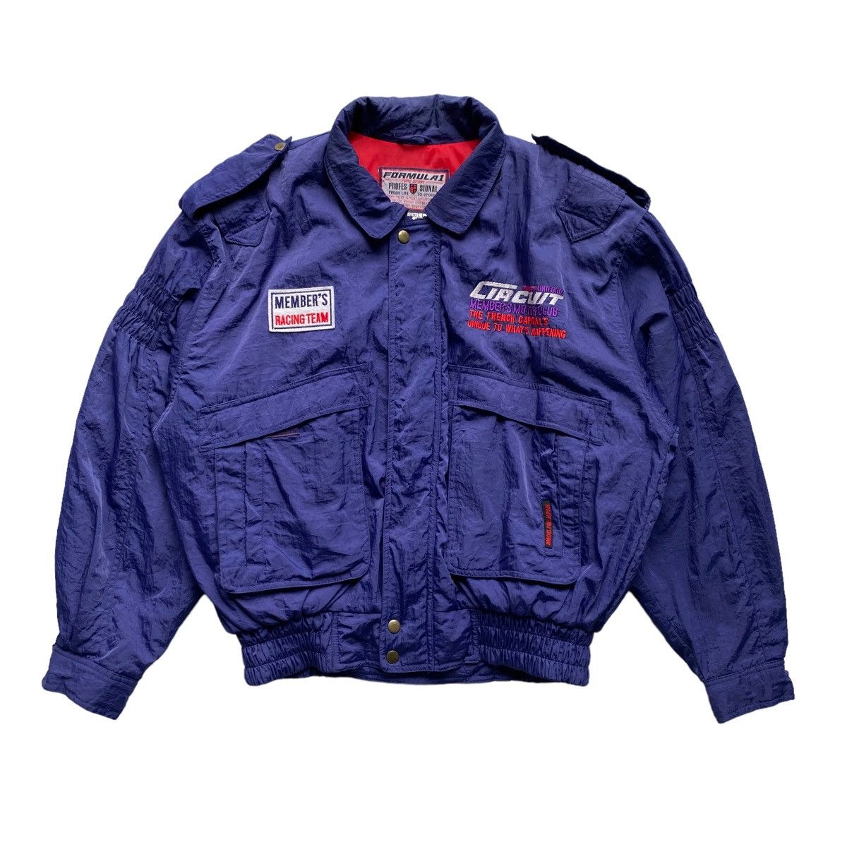 Vintage Vintage Member’s Racing Team Formula1 Bomber Jacket | Grailed