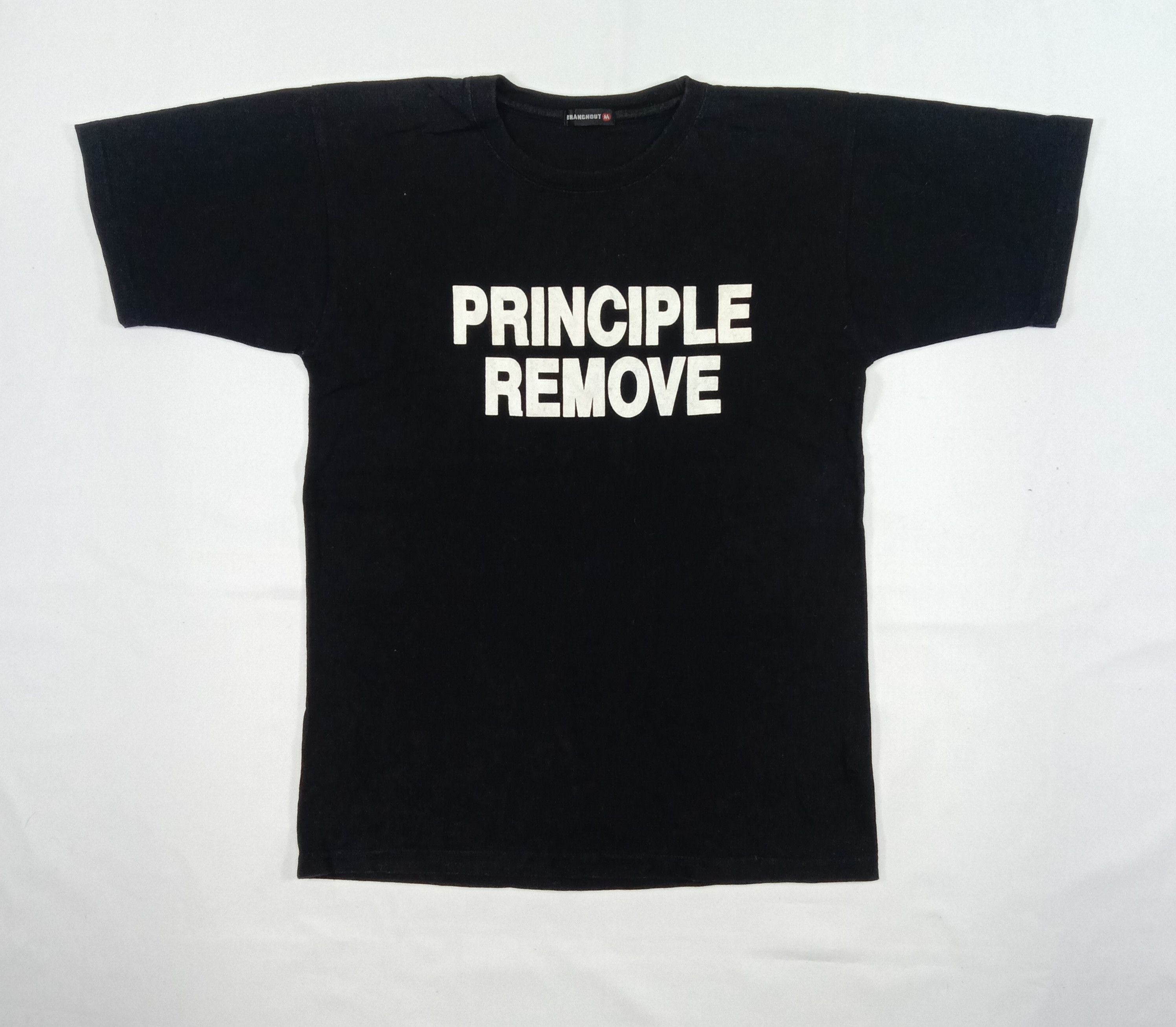 Vintage Vintage Principle Remove T Shirt | Grailed