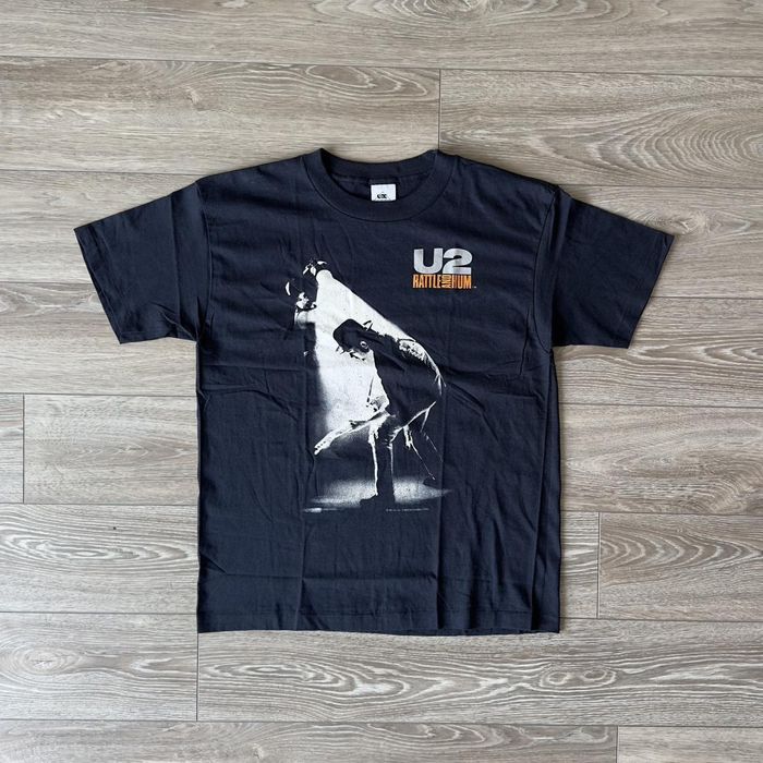 Vintage Vintage Black 1988 U2 Rattle and Hum Album T-Shirt | Grailed