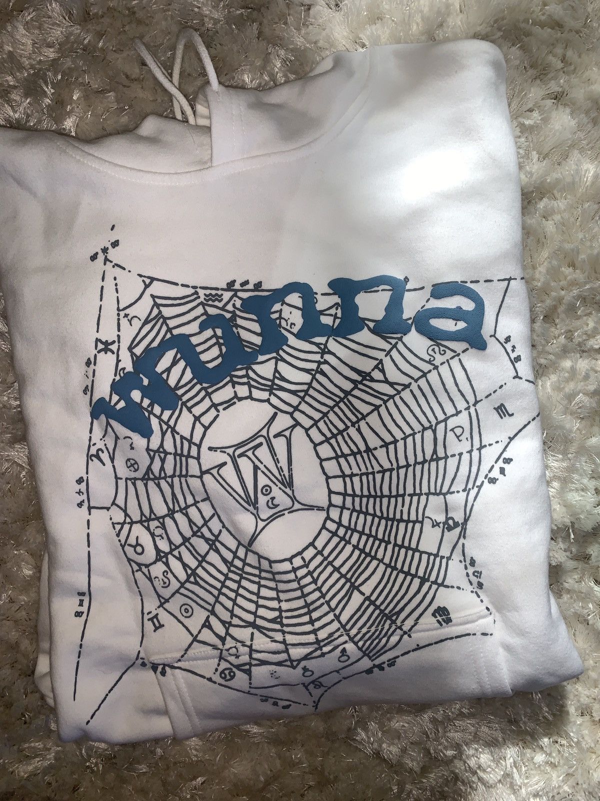 Spider Worldwide Spider Worldwide x Gunna WUNNA Hoodie White Small ...