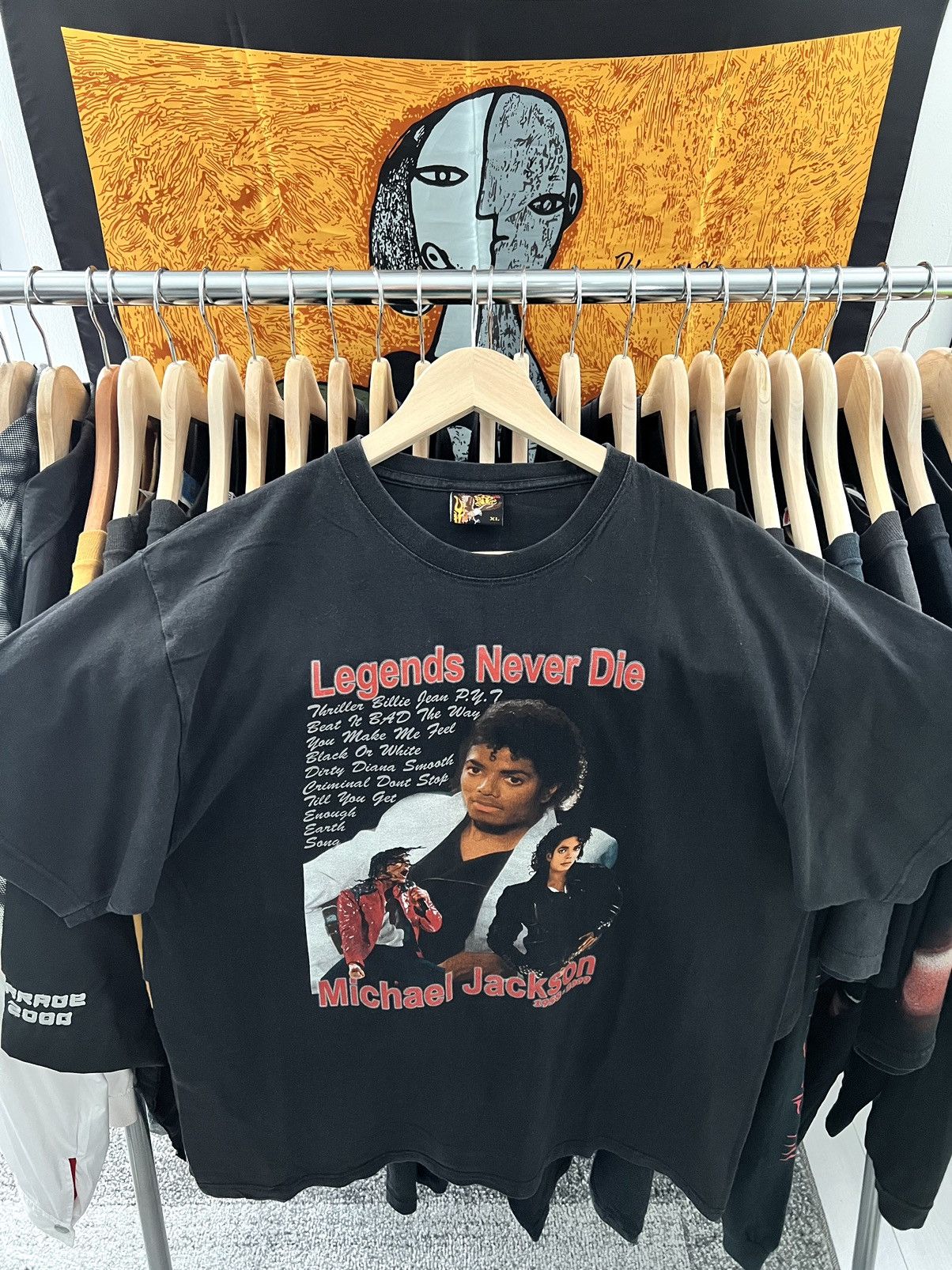 Vintage Michael Jackson 00s Legends Never Die 1958-2009 Vintage Tee ...