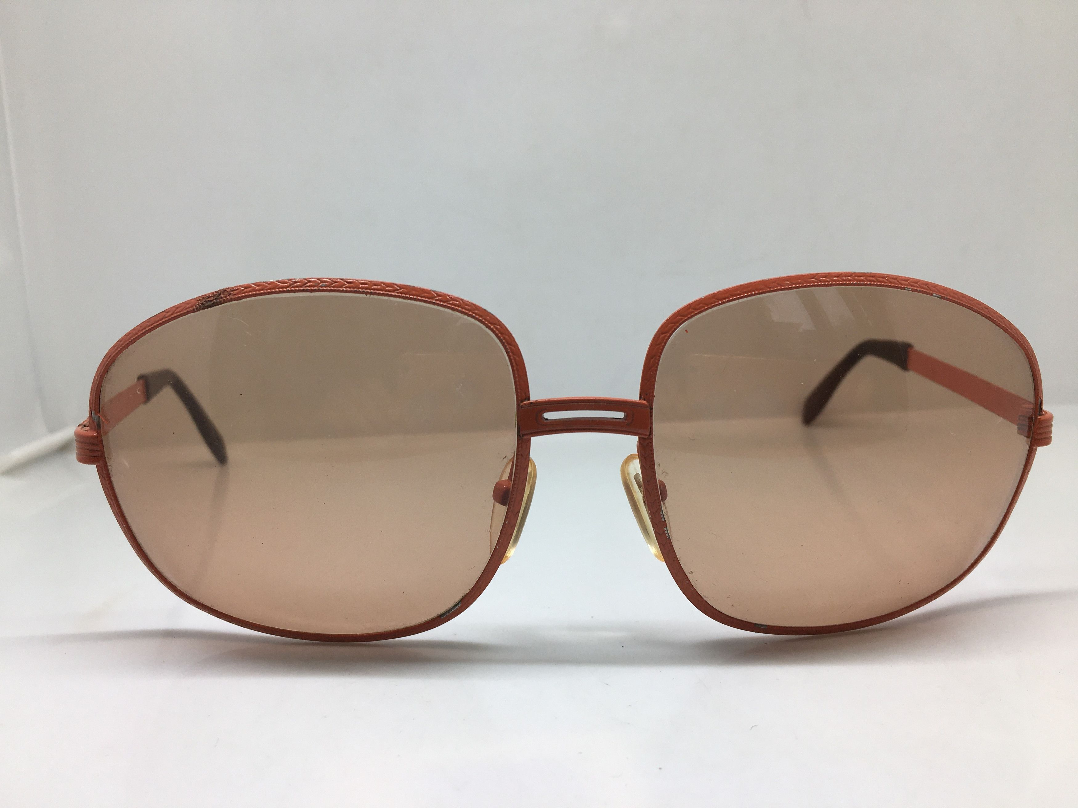 Safilo Vintage Safilo Oversize Orange Sunglasses Frame Made Italy | Grailed