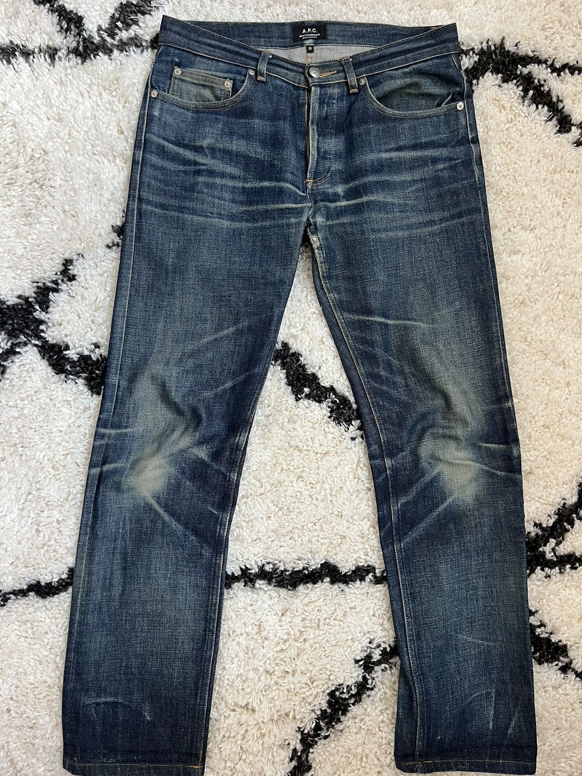 A.P.C. Well Worn A.P.C. New Standard Selvedge, circa 2010 | Grailed