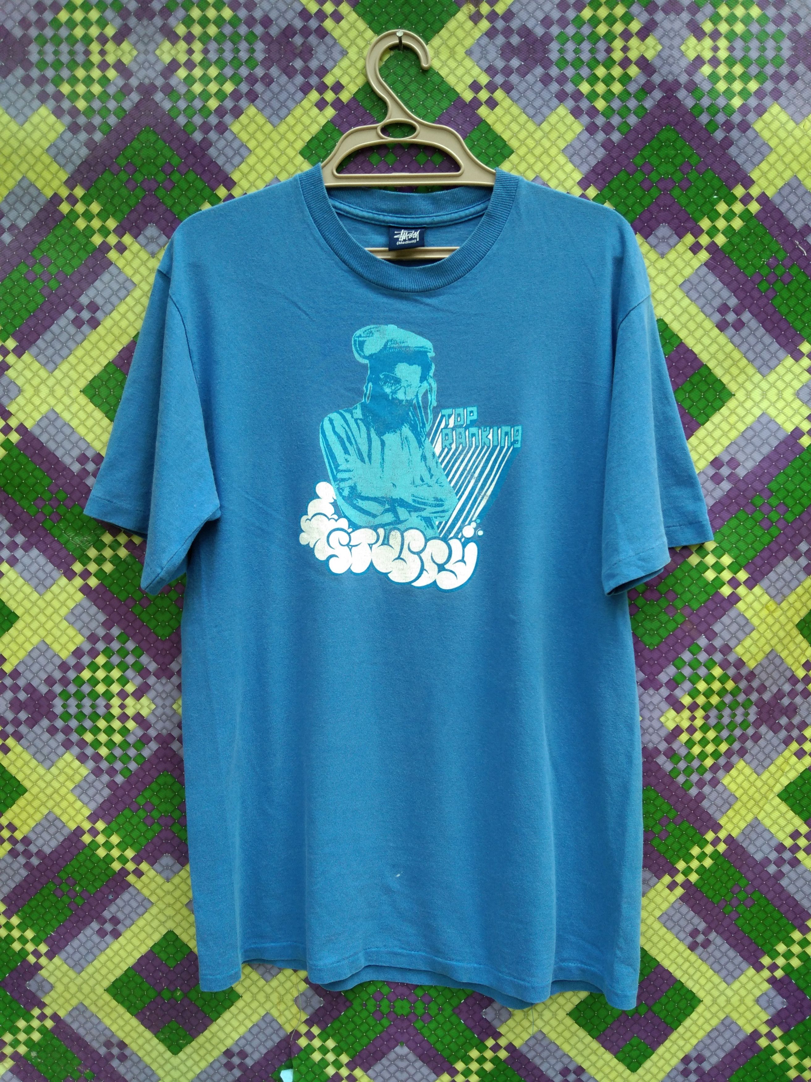 Stussy × Vintage VINTAGE STUSSY TOP RANK T-SHIRT | Grailed