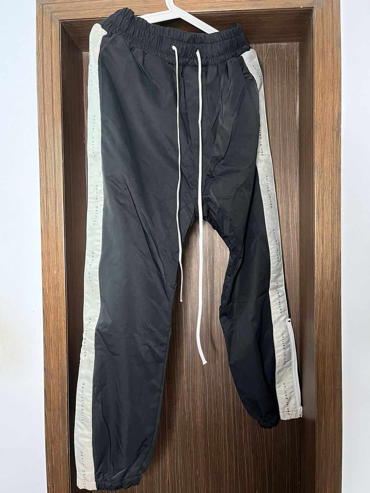 Daniel Patrick Daniel Patrick black tracking pants | Grailed