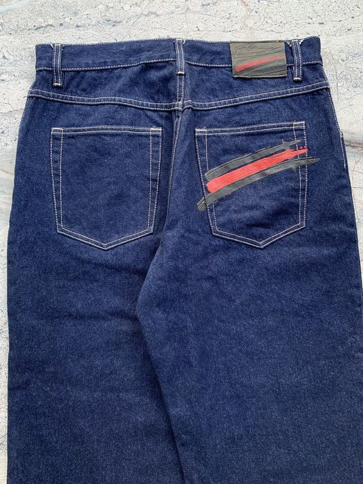Fubu FUBU COLLECTION BAGGY JEANS HIP HOP DENIM PANTS | Grailed