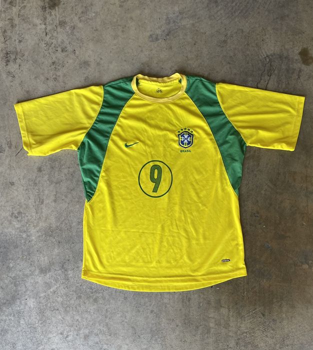 Nike 2004 Ronaldo Brazil Nike Soccer Jersey | Grailed