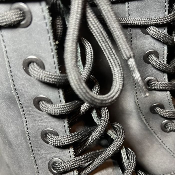 Kanye West Yeezy Season 5 Graphite Nubuck Combat Boots- EU39 | Grailed